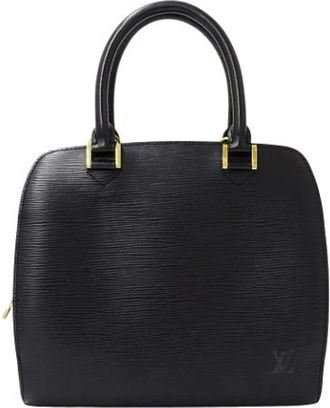 Louis Vuitton Sac &agrave; main vintage Louis Vuitton en cuir Epi doccasion - Femme - Pre-owned - Noir - Taille: ONE Size