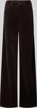 Emporio Armani Loose Fit Cordhose aus Baumwoll-Mix