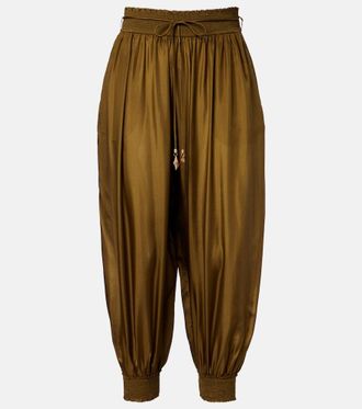 Zimmermann Pantalon ballon Mahon en soie