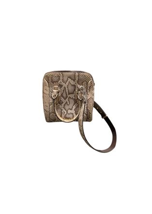 Alexander McQueen Medium Python Heroine Bag