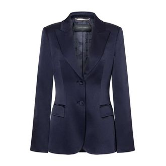 Alberta Ferretti Femme, Vestes, Bleu, Taille: 44 FR Giacca