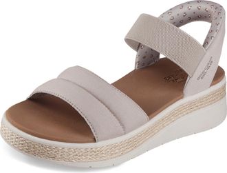 Skechers Slip-Ins: BOBS Sun Ray 114413-TPE, Women sandals, Beige, 37 EU