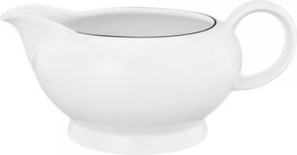 SELTMANN WEIDEN 001.741630 Lido - Black Line - Sauciere/Saucenkännchen - 0,50 l - Porzellan