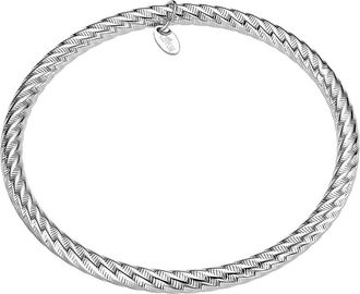 Lotus Jonc Style acier stri&eacute;