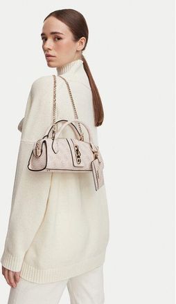Guess Handtasche Yvonne Logo Mini HWSG23 78760 Hellbeige