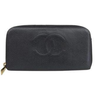 Chanel Portefeuille en cuir Pre-owned - Femme - Pre-owned - Noir - Taille: ONE Size