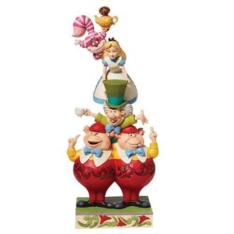 Enesco Disney Traditions Alice Stacked Figurine