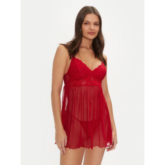 Ysabel Mora Nachthemd 10708 Rot Regular Fit