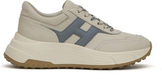 Hogan Femme, Chaussures, Gris, Taille: 37 EU Hi-Fi Baskets