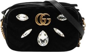 Gucci Pre-owned Cuir sacs-gucci - Femme - Pre-owned - Noir - Taille: ONE Size