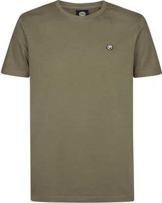 Petrol Industries M-ROS-TSR002 Camiseta, Mossy Stone, M Hombre