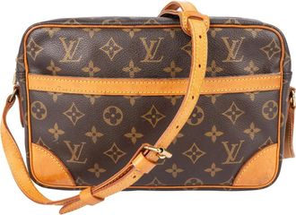 Louis Vuitton Crossbody Bags - Louis Vuitton Monogram Canvas Trocadero 27 Crossbo - Gr. unisize - in Braun - f&uuml;r Damen