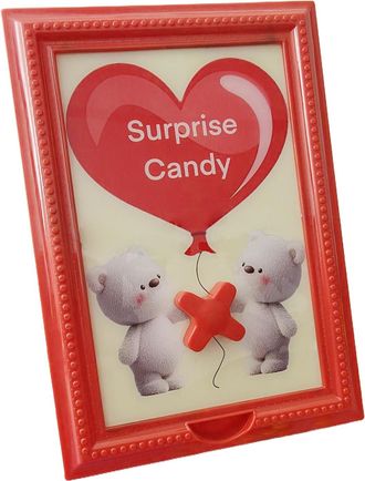 Generic S&uuml;&szlig;igkeitenspender Bilderrahmen,N&uuml;tzliche Wohnkultur | Tiere S&uuml;&szlig;igkeitenspender Fotorahmen | F&uuml;r Geburtstagsfeier Tisch Wohnzimmer Schlafzimmer Bar K&uuml;