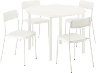 IKEA VIHALS / VIHALS Tisch und 4 St&uuml;hle