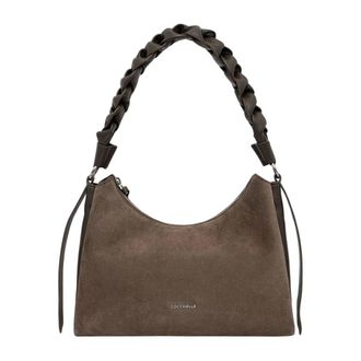 Coccinelle Boheme Suede Bimaterial Hobo - Femme - Sacs - Vert - Taille: ONE Size