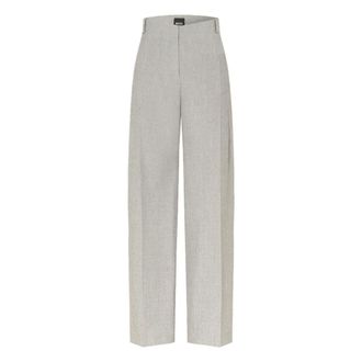 HUGO BOSS Damen, Hosen, Grau, MGr&ouml;&szlig;e