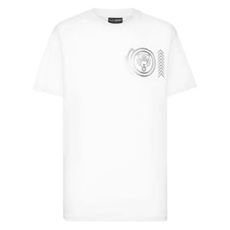 Plein Sport Homme, Tops, Blanc, Taille: L T-Chemises