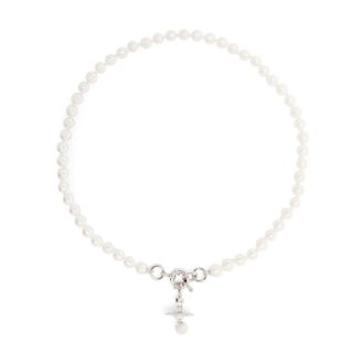 Vivienne Westwood Kleine Claude Perlenkette - - Accessories - Damen - Wei&szlig; - ONE SIZE