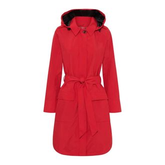 Notyz Leichter Trenchcoat - - Coats - Damen - Rot - L