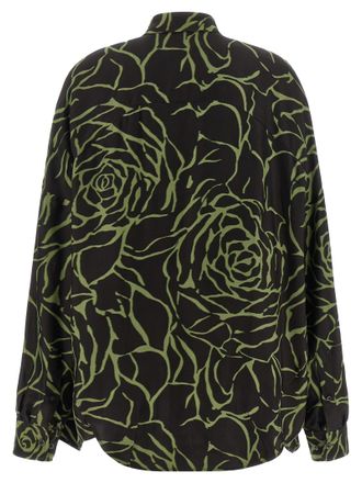 Dries Van Noten Womens Black Viscose Blouse