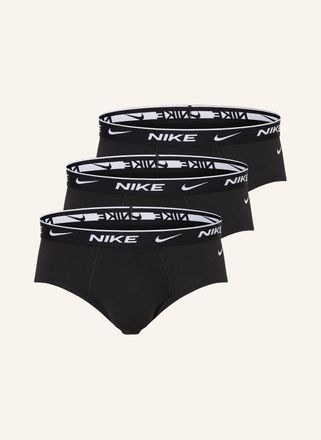 Nike 3er-Pack Slips Everday Cotton Stretch schwarz