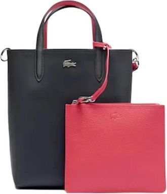 Lacoste Femme, Sacs, Noir, Taille: ONE Size Anna Reversible Tote