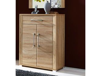 Möbelando Schuhschrank Schuhkommode Schuhablage Kommode Schrank Flur Möbel Davenport II