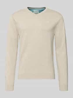 Tom Tailor Regular Fit Pullover aus reiner Baumwolle