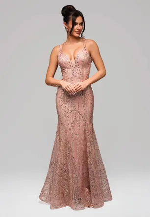 Ombre Abendkleid