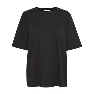 Inwear Haut Boxy Noir avec Demi-Manches - Femme - Tops - Noir - Taille: 34 FR