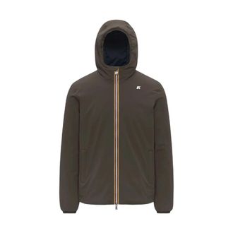 K-Way Jack St Warm Reversible - - Jackets - Herren - Gr&uuml;n - S