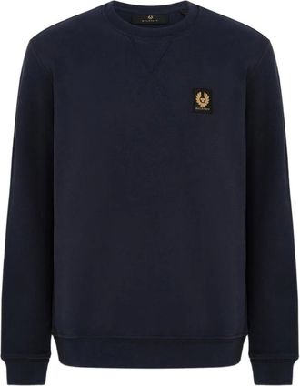 Belstaff SweaT-shirt col rond - Homme - Sweatshirts et sweats &agrave; capuche - Bleu - Taille: XL