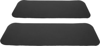 Supvox 2 St&uuml;ck rutschfeste Ger&auml;uschreduzierende Fitnessmatte aus Wasserabweisendem Strapazierf&auml;higem Kunstleder f&uuml;r Laufband Ellipsentrainer Heimtrainer Bode