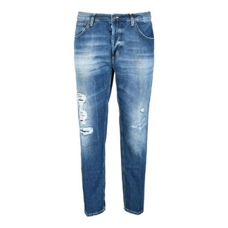 Dondup Brighton Baumwolljeans mit Knopfverschluss - - Jeans - Herren - Blau - W32