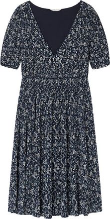 Springfield Damen Frqsvestido Corto Marino Lässiges Kleid, Marineblau, X-Large