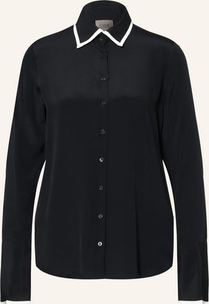 &Eacute;manou &Eacute;manou Hemdbluse Mit Seide schwarz