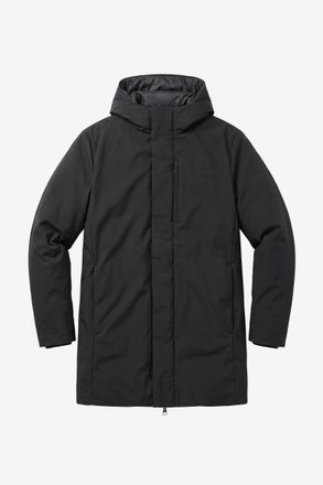 Knowledge Cotton Apparel Herren vegan Parka Softshell Schwarz Jet