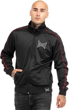 Tapout Herren Trainingsjacke Normale Passform TARZIANA Black/Grey/Red L