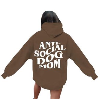 Generic Sweat à capuche amusant 2026 pour les amoureux des propriétaires parfaits, café, XXL