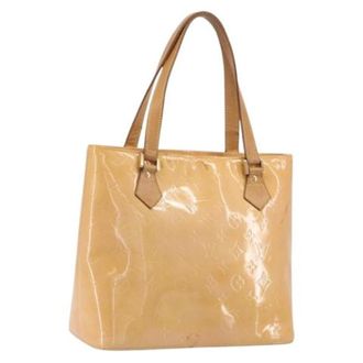 Louis Vuitton Pre-owned Cuir sacs-louis-vuitton - Femme - Pre-owned - Beige - Taille: ONE Size