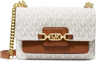 Michael Kors Femme, Sacs, Beige, Taille: ONE Size Sac bandouli&egrave;re Heather