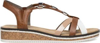 Rieker Sandalen V3657-81 Braun