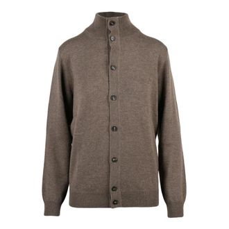 KANGRA Cardigan Lupetto - - Knitwear - Herren - Braun - L