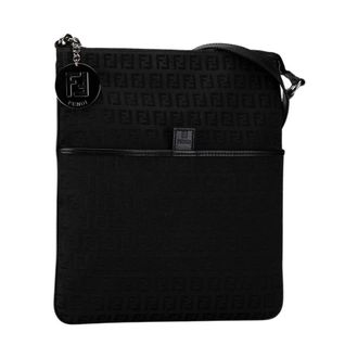 Fendi Pre-owned Zucchino Canvas Crossbody - - Pre-owned - Damen - Schwarzk - ONE SIZE