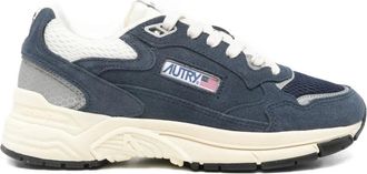 Autry Femme, Chaussures, Bleu, Taille: 41 EU Hyperway Low Suede/Mesh