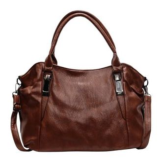 Generic Kexpery Sac Bandouli&egrave;re en PU Cuir Grand Tote Hobo &Eacute;l&eacute;gant &agrave; Poign&eacute;e Haute Sac Femme Mode Voyage Travail Daily Use