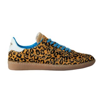 Hidnander Leopard Print Low-Top Sneakers - - Shoes - Damen - Braun - 41 EU