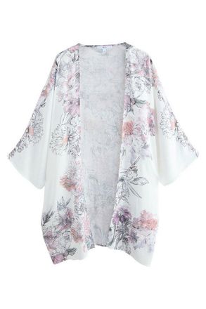 Next Strandkleid Lange Kimono-Jacke (1-tlg)