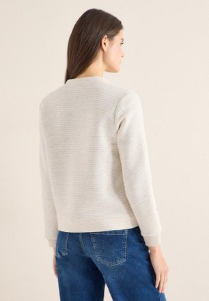 Cecil Sweatjacke Rundhalsausschnitt