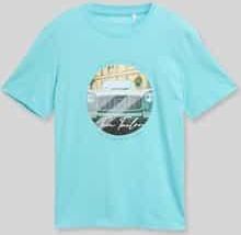 Tom Tailor Regular Fit T-Shirt aus reiner Baumwolle